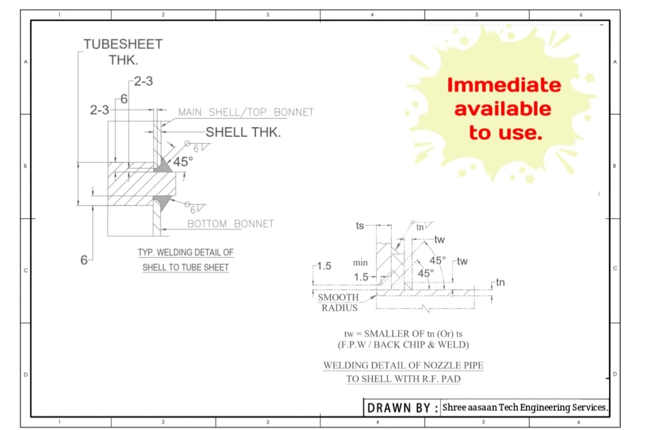 Different Types of Welding Drawings – Shree aasaan Tech
